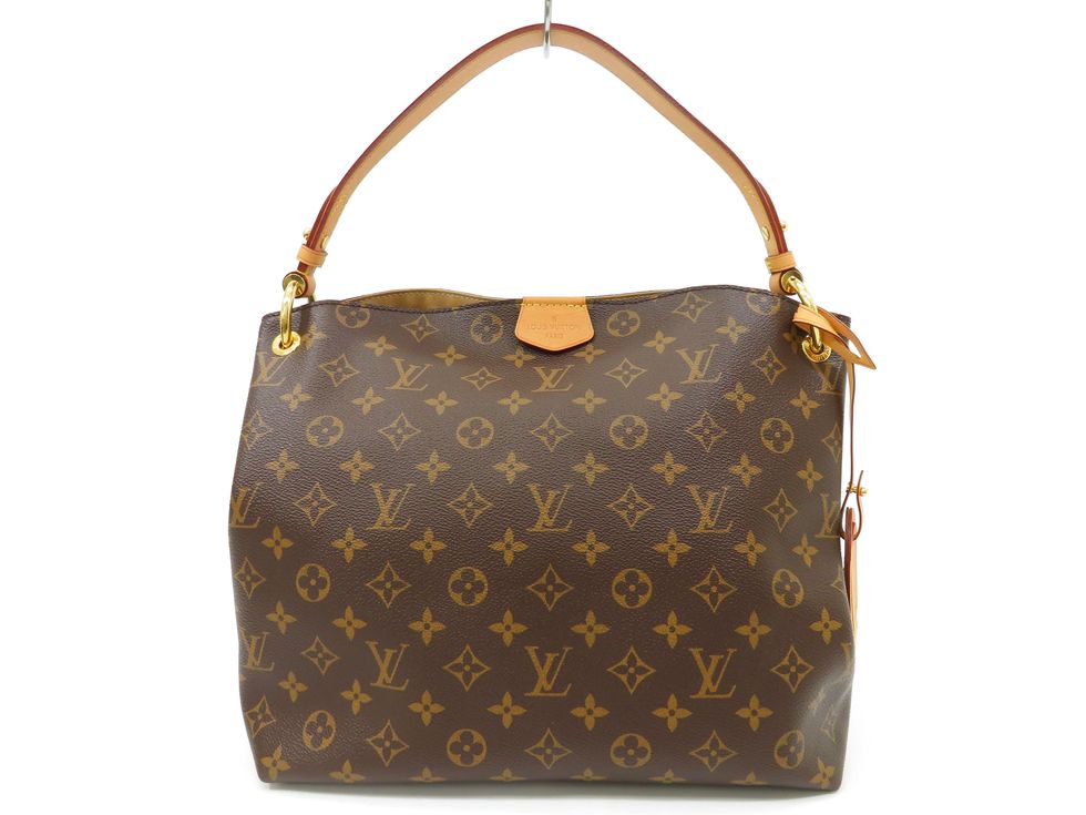 【楽天市場】ルイ・ヴィトン M43701 モノグラム ベージュ グレースフルPM トート ハンドバッグ 【池袋店】【中古】：質 セキネ