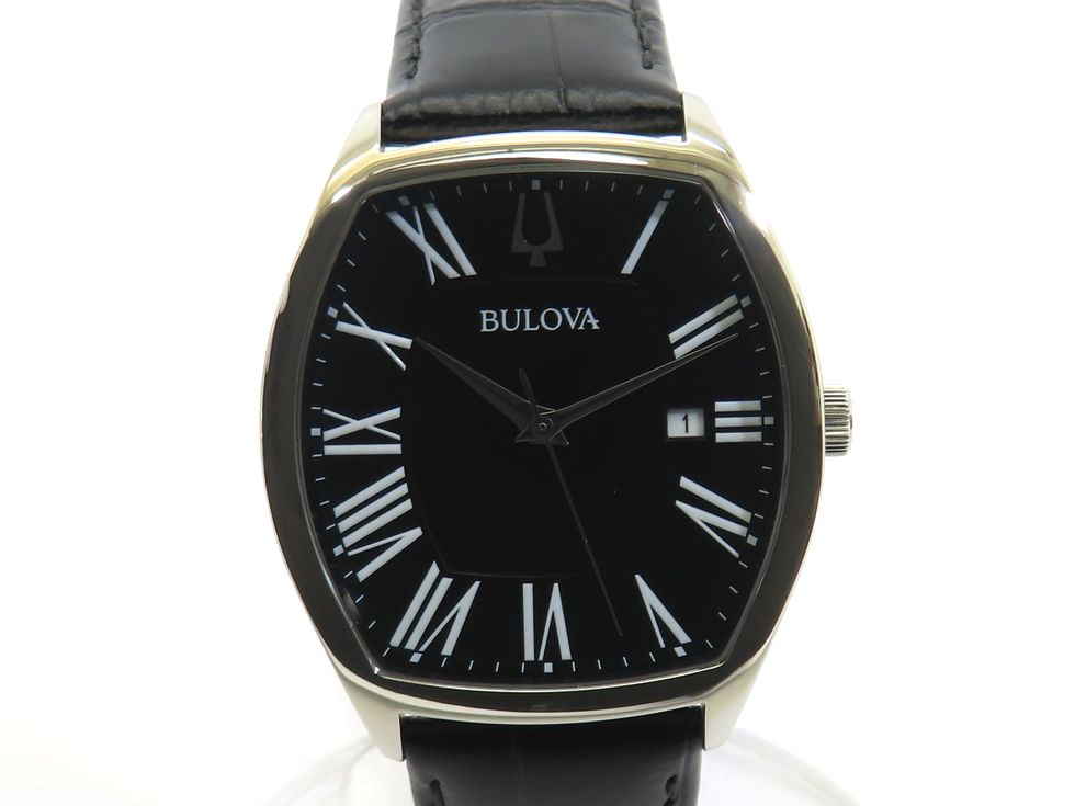 【楽天市場】ブローバ 96B290 SS/革ベルト/クオーツ メンズ腕時計 【池袋店】【中古】：質 セキネ