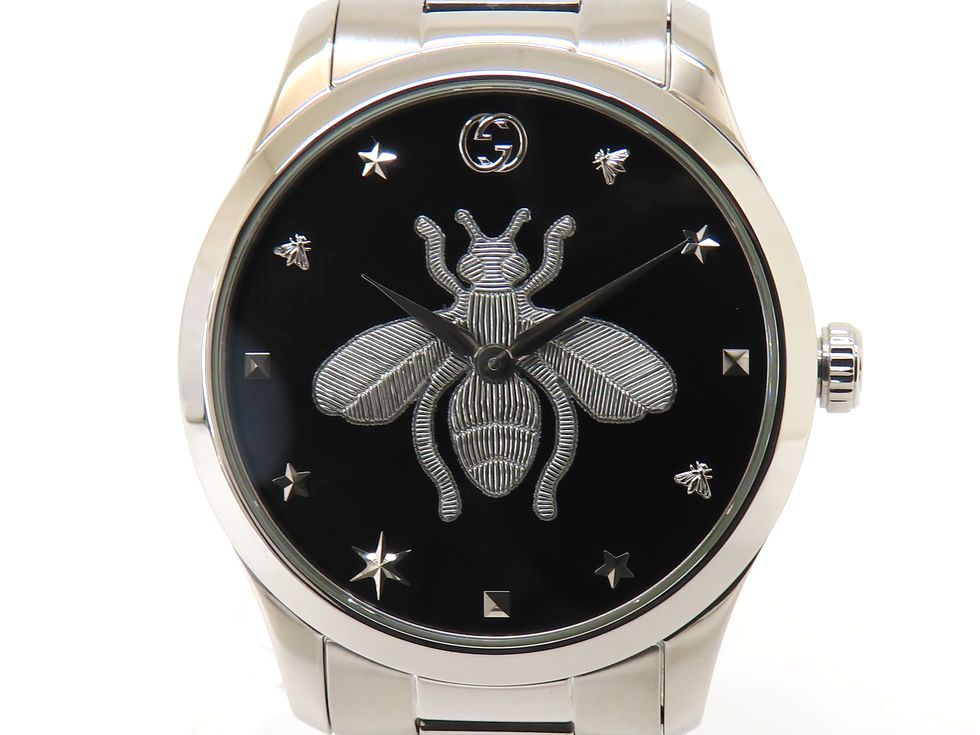 【楽天市場】グッチ 126.4/YA1264136 SS/クォーツ Gタイムレス メンズ時計 【池袋店】【中古】：質 セキネ