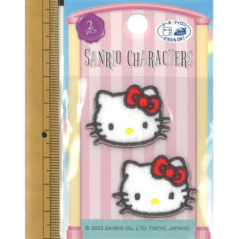 【楽天市場】ハローキティ シール アイロン 両用タイプ ワッペン アップリケ SCW480-SCW47 サンリオ パイオニア ワンポイント 飾り：手芸のハグルマ
