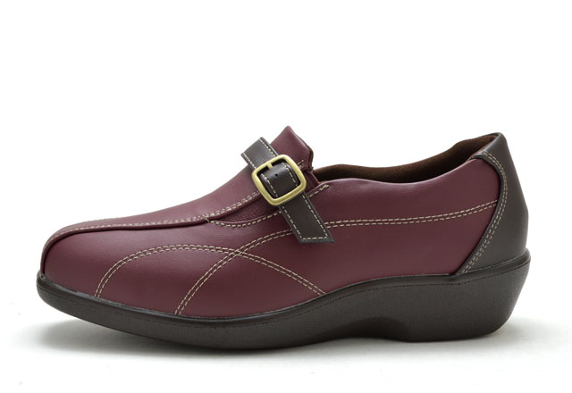 【楽天市場】【送料無料(沖縄、離島除く)】 トパーズ TZ-2404 TOPAZ コンフォートシューズ ウォーキングシューズ レディース 婦人 3E 幅広 ワインコンビ 靴：シューズショップ シンプル