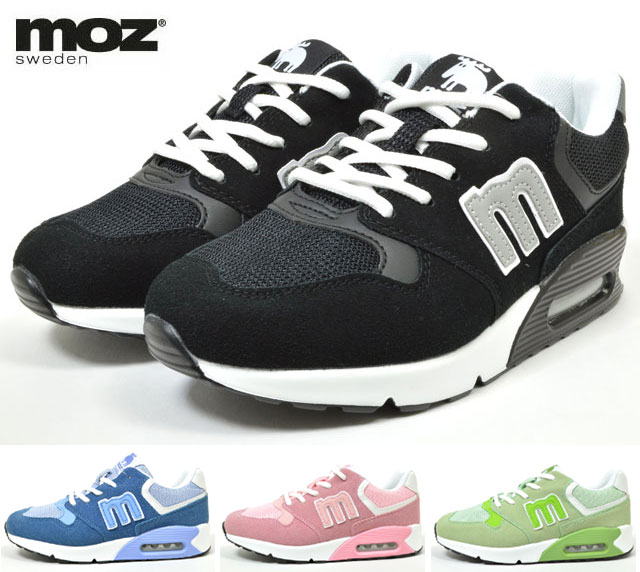 【楽天市場】【送料無料(沖縄、離島除く)】 モズ MZ-9023A moz レディーススニーカー ウォーキングシューズ ウォーキングスニーカー ローカットスニーカー レースアップ 紐靴 ひも靴 ...