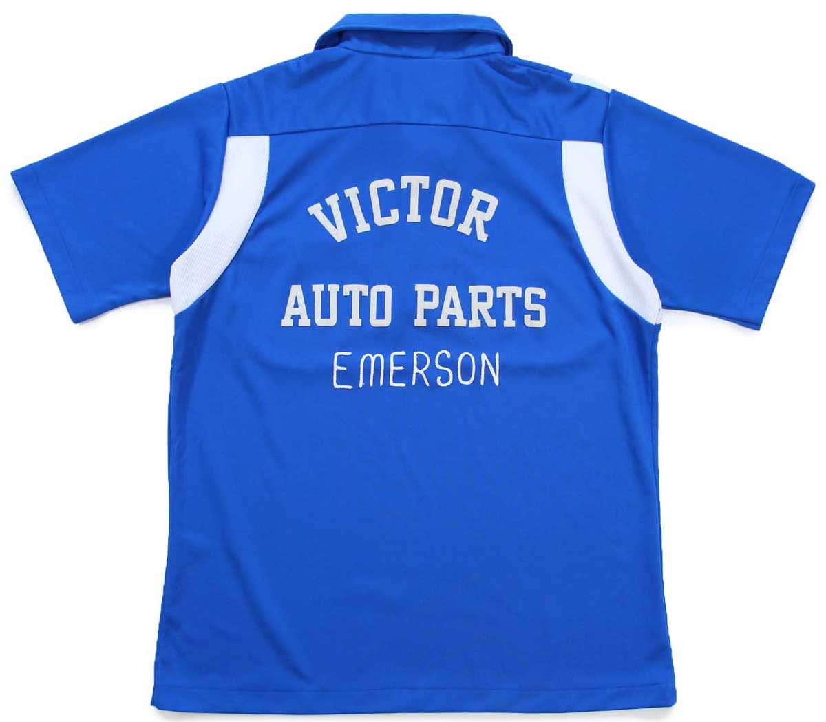 【楽天市場】70s USA製 Hiltonヒルトン VICTOR AUTO PARTS フロッキープリント EMERSON チェーン刺繍 ...