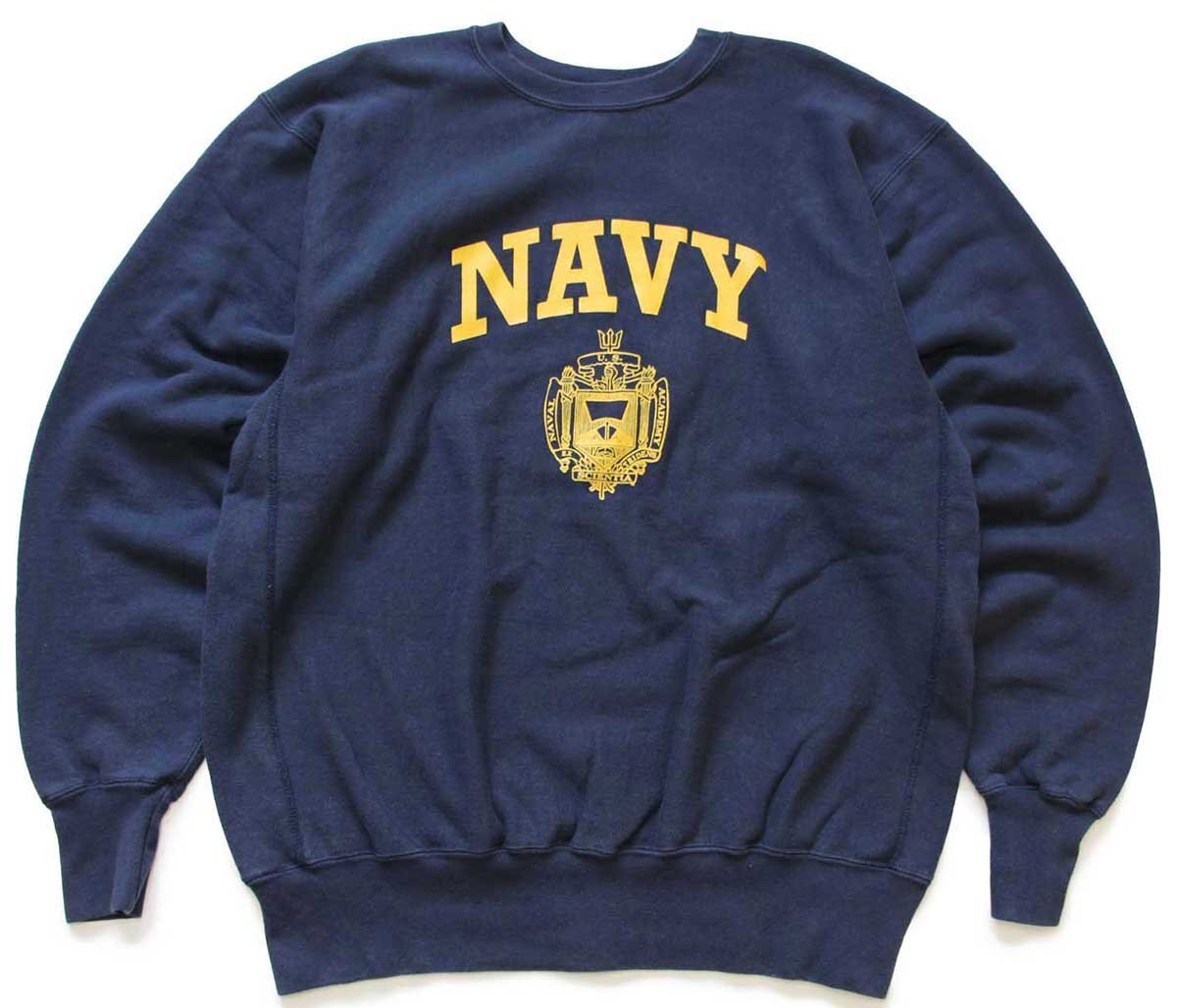 【楽天市場】90s USA製 NAVY U.S.NAVAL ACADEMY リバースウィーブ スウェット 紺 XXL★特大【中古】：Used Clothing Sixpacjoe