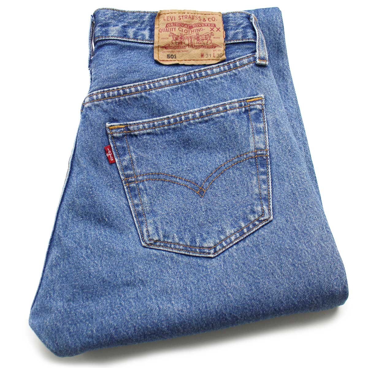 【楽天市場】00s 英国製 Levi'sリーバイス 501 デニムパンツ w31 L30★SDP3292 ユーロ【中古】：Used Clothing Sixpacjoe