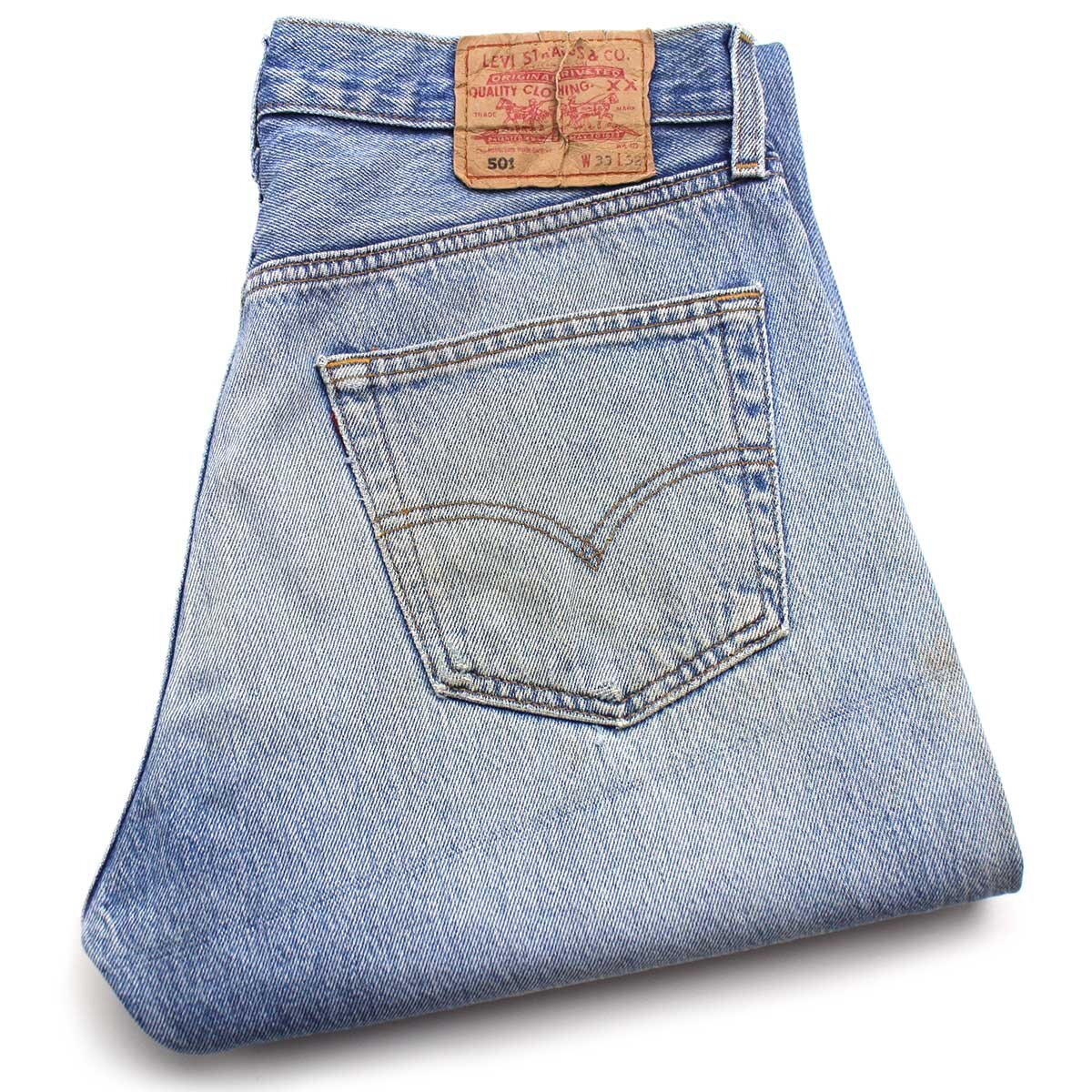 【楽天市場】00s トルコ製 Levi'sリーバイス 501 デニムパンツ w33 L32★SDP3336 ユーロ【中古】：Used Clothing Sixpacjoe