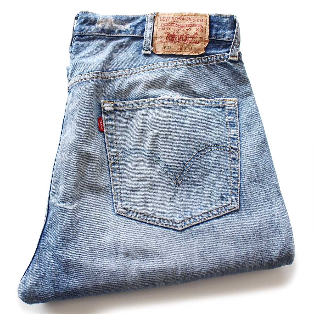 【楽天市場】00s Levi'sリーバイス 501 デニムパンツ ボロ w38★SDP3652【中古】：Used Clothing Sixpacjoe