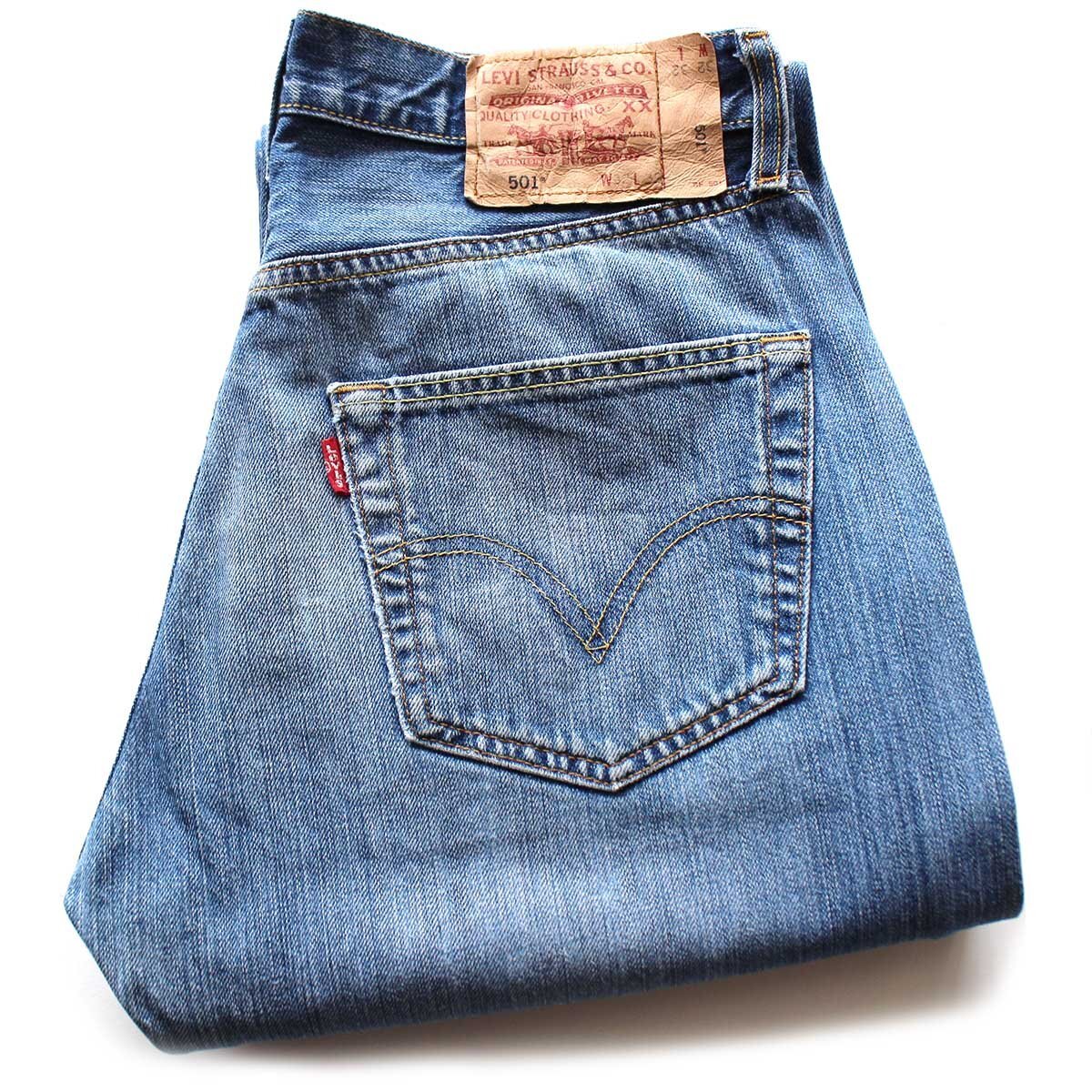 【楽天市場】ポーランド製 Levi'sリーバイス 501 USED加工 デニムパンツ w32 L32★SDP3965 ユーロ【中古】：Used Clothing Sixpacjoe