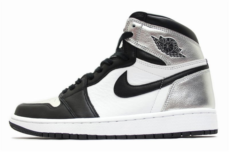 【楽天市場】【送料無料】NIKE WMNS AIR JORDAN 1 RETRO HIGH OG SILVER TOE CD0461-001 ...