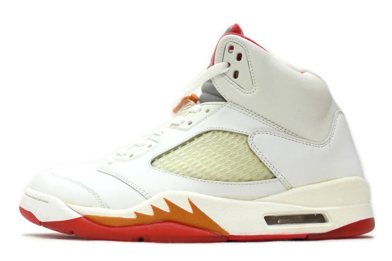 【楽天市場】【送料無料】NIKE WMNS AIR JORDAN 5 RETRO SUNSET 313551-161 ナイキ ウィメンズ エア ...