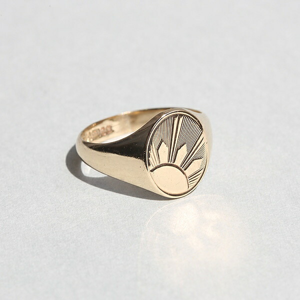 【楽天市場】BRITISH VINTAGE 1960s NBs BIRMINGHAM HM 9CT/9K GOLD SIGNET RING ...