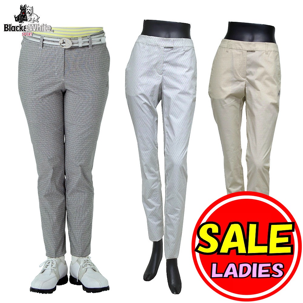 【楽天市場】【50％OFF！セール】ブラック＆ホワイト/ブラック アンド ホワイト/春夏モデル! 総柄プリント スキニータイプ パンツ ...