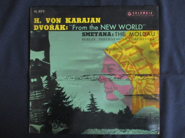 【楽天市場】LP/レコード 0234 カラヤン指揮 ベルリンフィルハーモニー管弦楽団/ドヴォルザーク 交響曲第5番ホ短調作品95新世界より ...