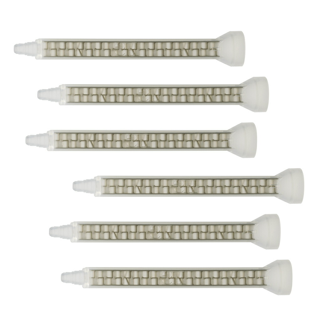 【楽天市場】スリーエム(3M) オートミックス ミキシングノズル 6本入 8193N STRAIGHT/03-8193 (3M/スリーエム ...