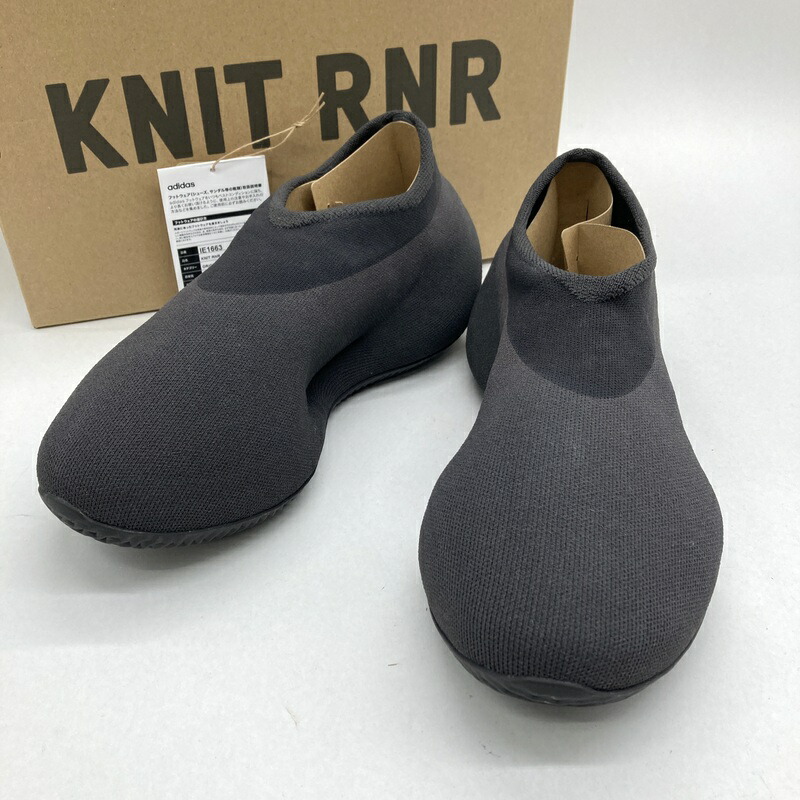 【楽天市場】【中古】 adidas アディダス スニーカー YEEZY Knit Runner Fade Onyx IE1663 イージー ...