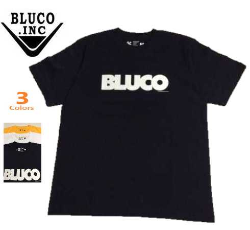 【楽天市場】BLUCO （ブルコ）PRINT TEE'S -Logo-1201-3A09 ロゴプリント Tシャツ 半袖 3色：SWAPMEET