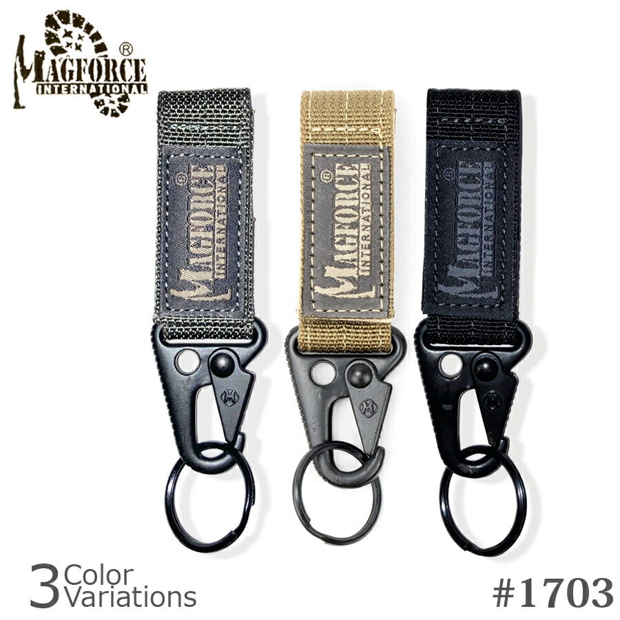 【楽天市場】【全品P5倍★7月4日20：00～11日1：59まで！】MAGFORCE（マグフォース） Belt Key Holder MF ...