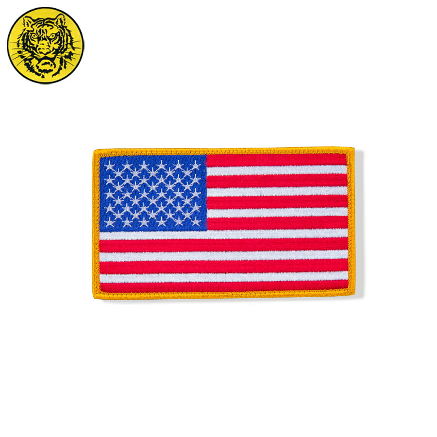 【楽天市場】【全品P10倍★3月4日20：00～3月11日1：59まで！】タイガーエンブ U.S FLAG PATCH 【メール便】：スワット ...