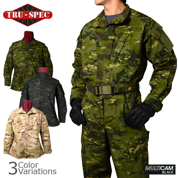 【楽天市場】TRU-SPEC（トゥルースペック） BDU ジャケット MULTICAM マルチカムファミリー 【中田商店】：スワット楽天市場店