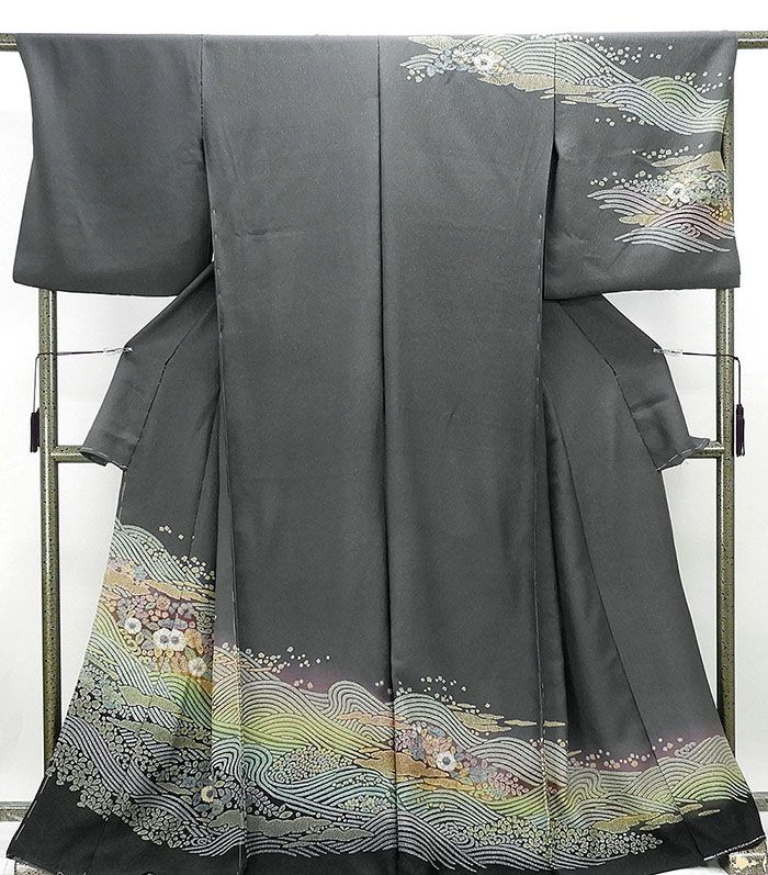 楽天市場】訪問着 未着用美品 正絹 小花切紙散らし模様 付下訪問着 未