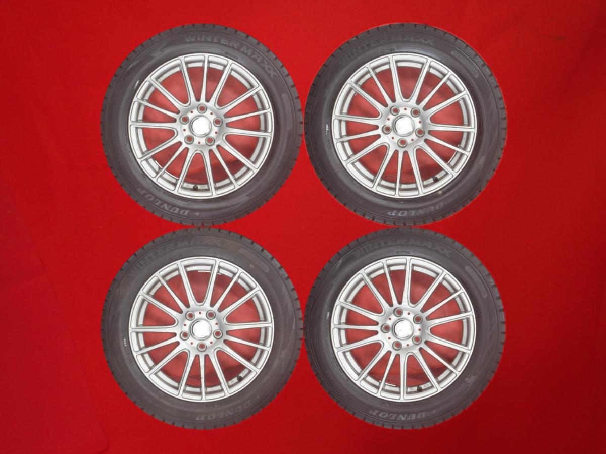 【楽天市場】ダンロップ ウィンター MAXX 02(WM02) DUNLOP WINTER MAXX 02 215/55R17 94Q RAVRION selzer 7Jx17 +38 5/ ...