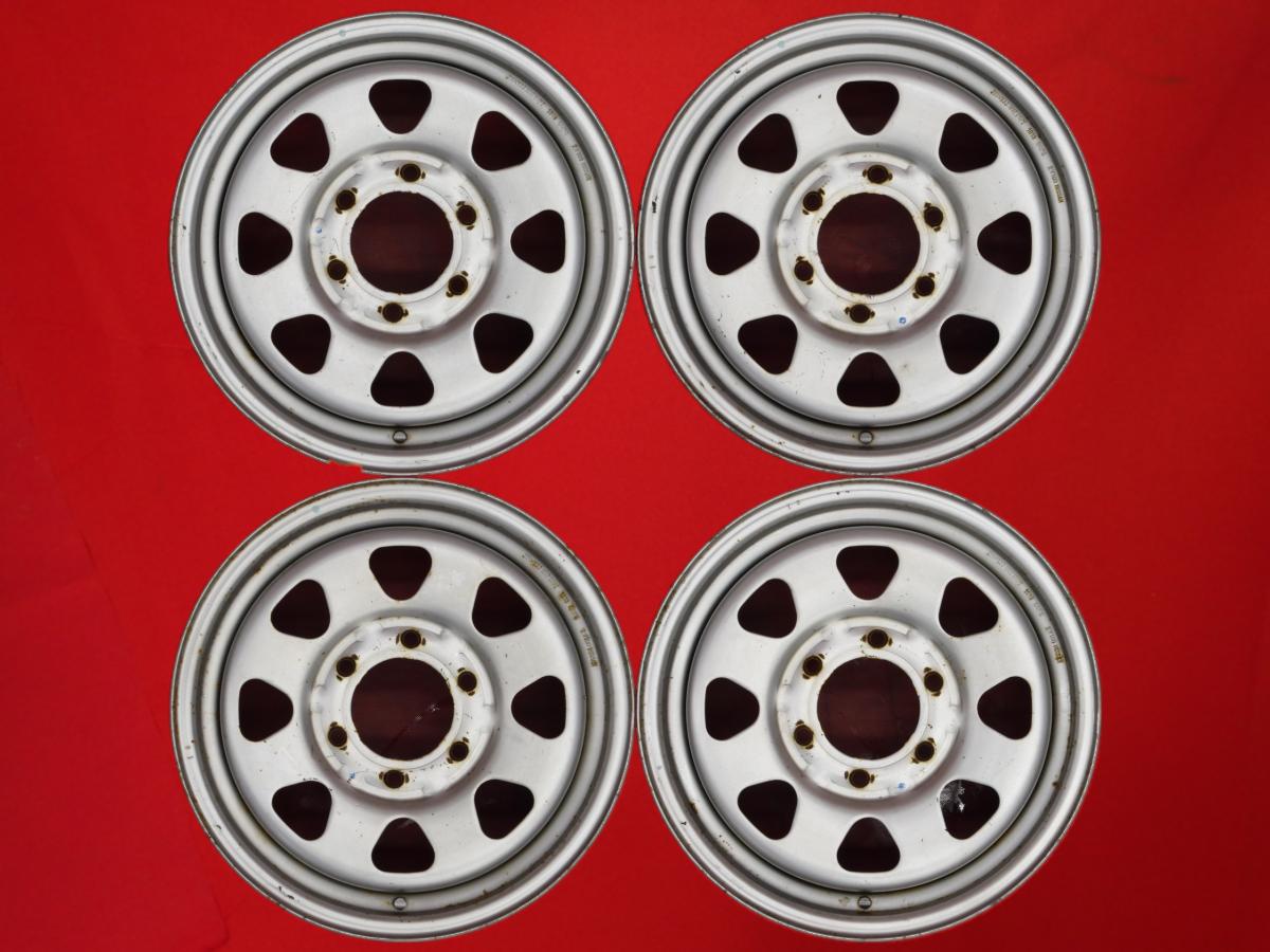 【楽天市場】ニッサン 純正スチール(キャップ無) 7Jx16 +50 6/139.7 シルバー(銀色)系 テラノ：中古タイヤ・ホイールの太平タイヤ