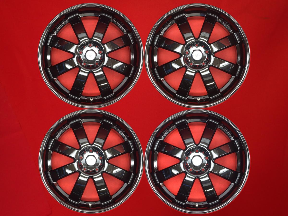 【楽天市場】FABULOUS(ファブレス) パンデミック LM-8 モノブロック 8.5Jx20 +45 5/114.3 ブラック(黒色)系 CX-5 ヴェルファイア アルファード クラウン ...