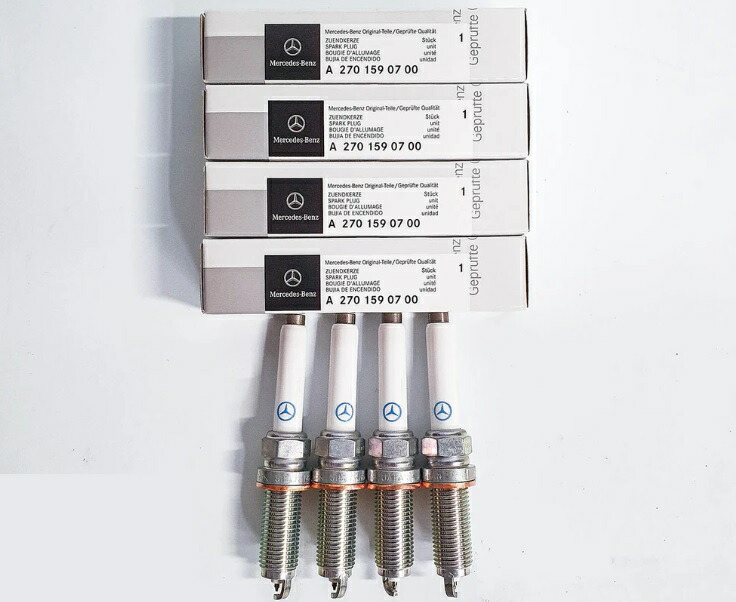 【楽天市場】メルセデスベンツ純正品 新品 スパークプラグ 4本 品番 A2701590700（互換A0041597003 ...