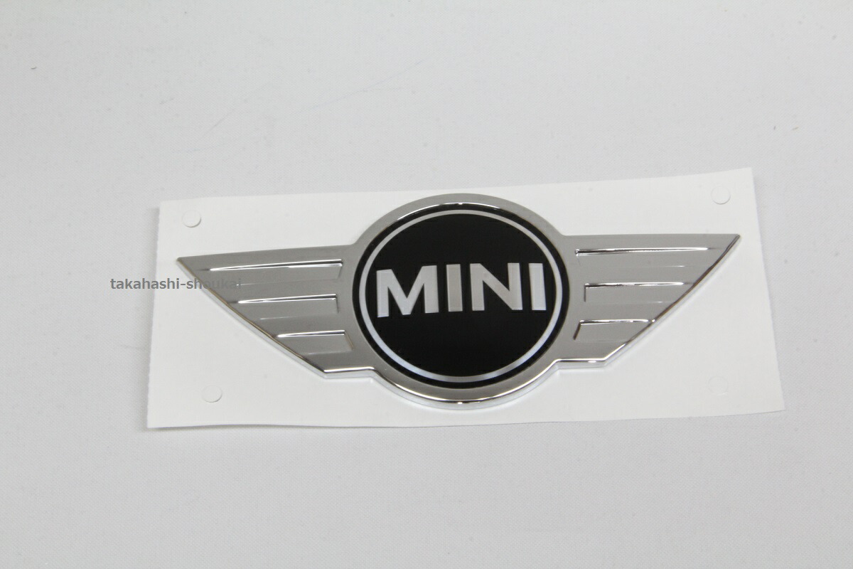 【楽天市場】ミニ F54 (クラブマン)BMW MINI純正品ボンネットエンブレム 1個ONE・ONE D・COOPER・COOPER D ...