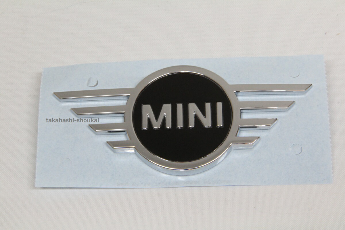 【楽天市場】2018年～ 新デザインBMW MINI純正品リア トランク エンブレム 1個ミニ F57 (コンバーチブル)ONE・COOPER ...