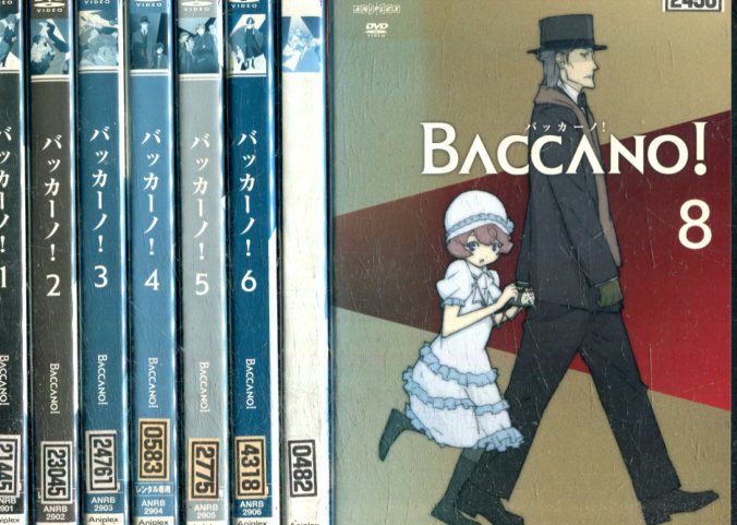 【楽天市場】BACCANO! バッカーノ！ 【全8巻セット】【中古】全巻【アニメ】中古DVD：テックシアター