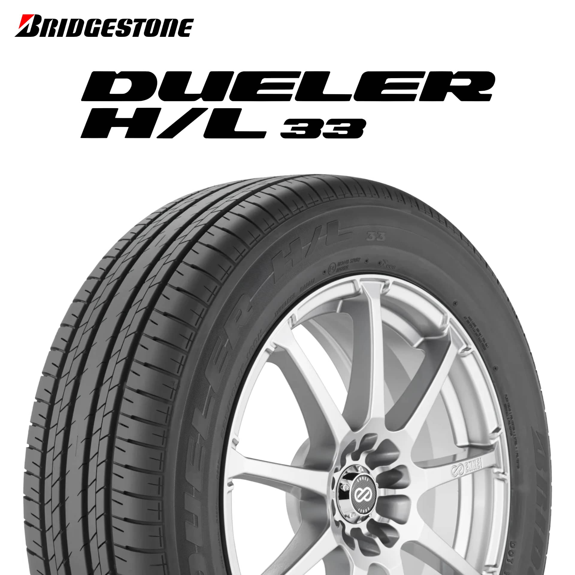 【楽天市場】[ポイント15倍] 22年製 日本製 235/65R18 106V ブリヂストン DUELER H/L 33 (デューラーHL33 ...