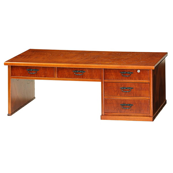 【楽天市場】文机 MK4327 平安 ケヤキ塗 片袖 幅105cm 座机 書斎机 国産 日本製 ローデスク 通販 和室 和風：戸田家具