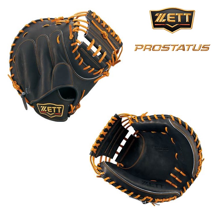 【楽天市場】ZETT ゼット プロステイタス 軟式ミット（中村タイプ）キャッチャーミット 捕手用 BRCB30282（1936N：ナイトブラック×オークブラウン）プロステミット プロステイタス ...