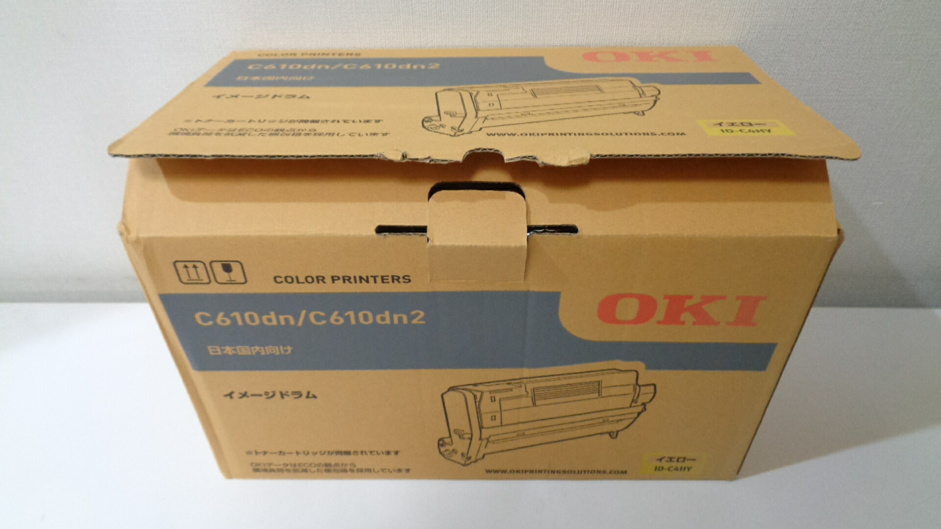 【楽天市場】沖ID−C4HY純正品外箱開封中袋未開封未使用 外箱破け少し色あせあり 2014年11月製造【中古】：トナーバンク