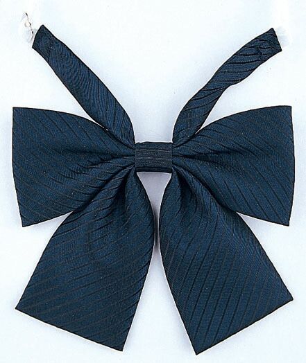 【楽天市場】スクールリボン ハネクトーン HANECTONE 【ストライプ（紺/グレー）】スクール小物 51bg-3：トップ学生服