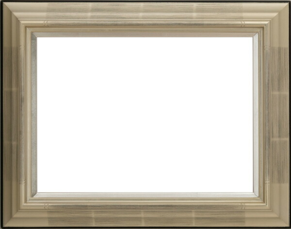 【楽天市場】油彩額 油絵用額縁 7764 SM シルバー 銀 -新品：絵画 掛軸 額縁屋 TOUO
