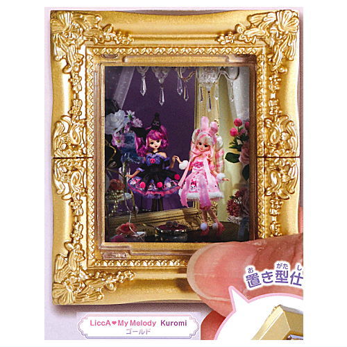【楽天市場】LiccA My Melody Kuromi フレームコレクション [1.LiccA My Melody Kuromi ゴールド ...