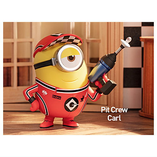 【楽天市場】POPMART Universal Despicable Me 4 シリーズ [8.Pit Crew Carl]【 ネコポス不可 ...
