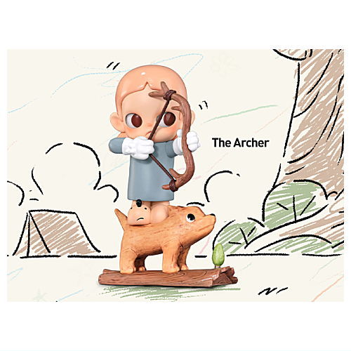 【楽天市場】POPMART ZSIGA Borderline Drifter シリーズ [1.The Archer]【 ネコポス不可 】：トイ ...