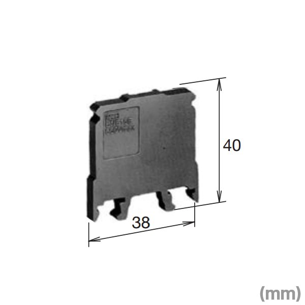 【楽天市場】IDEC (アイデック/和泉電機) BNE15E-IS エンドプレート 明青色 端子台(防爆構造)シリーズ NN：ANGEL ...