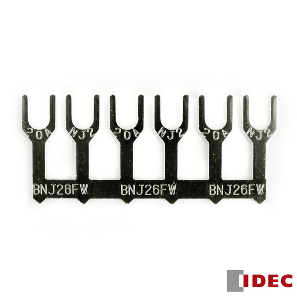 【楽天市場】メール便OK IDEC (アイデック/和泉電機) BNJ26FW 10個入 BDシリーズ 渡り金具 フォーク形, 絶縁被膜無 NN ...