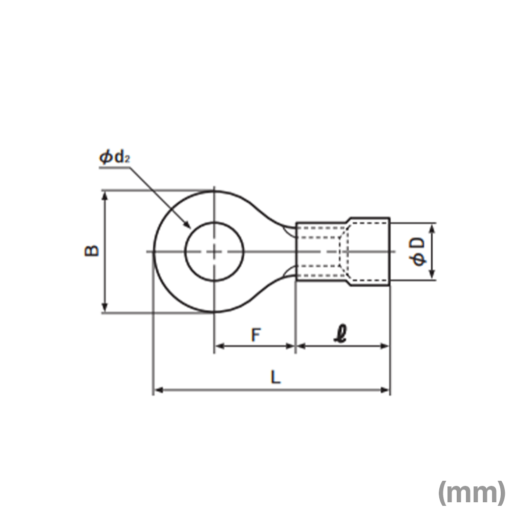 【楽天市場】日本圧着端子(JST) ビニル絶縁付丸形端子(F形) FV5.5-S4 1000個 (日圧) SN：ANGEL HAM SHOP JAPAN