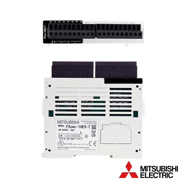 【楽天市場】三菱電機 FX2NC-16EX-T 増設ブロック 入力16点 シンク入力 NN：ANGEL HAM SHOP JAPAN