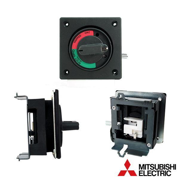 【楽天市場】三菱電機 F-03SV2 F形操作とって ブレーカマウントタイプ 極数:2 NN：ANGEL HAM SHOP JAPAN