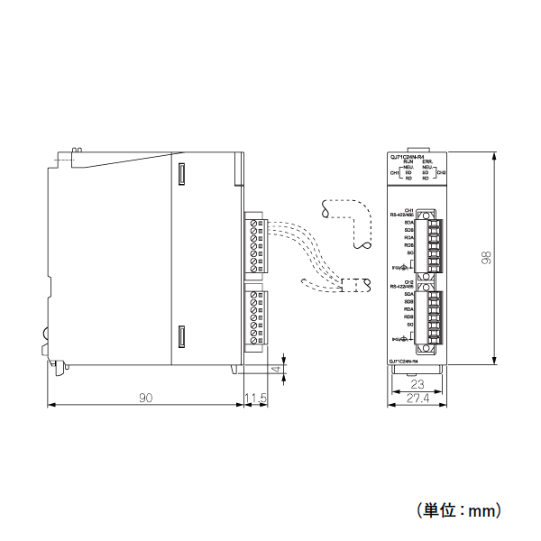 【楽天市場】三菱電機 QD62 高速カウンタユニット Qシリーズ シーケンサ チャンネル数2 一致検出 比較範囲 32ビット符号付バイナリ ...