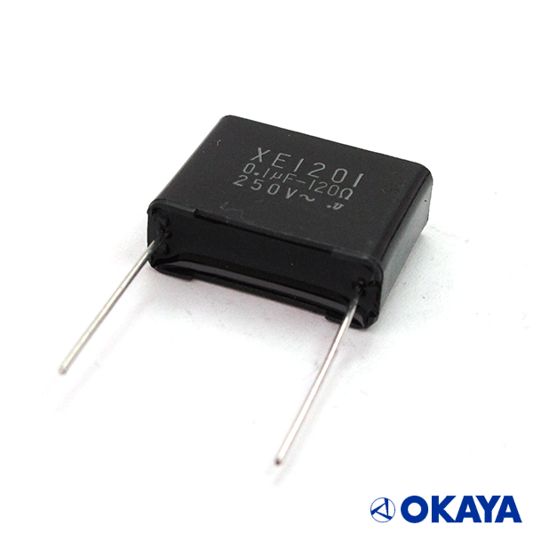 【楽天市場】当日発送・メール便OK 岡谷電機産業 XE1201 250VAC スパークキラー 静電容量:.01μF NN：ANGEL HAM ...
