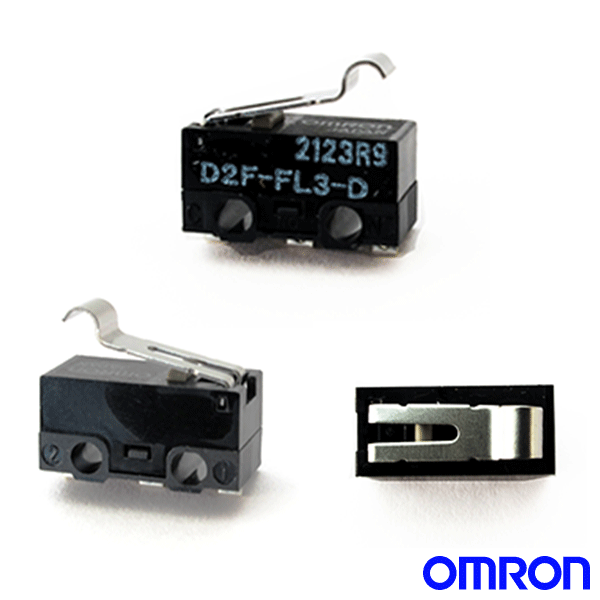 【楽天市場】メール便OK オムロン (OMRON) D2F-FL3-D 形D2F極超小形基本スイッチ ヒンジ・アール・レバー形 R1.3 NN：ANGEL HAM SHOP JAPAN