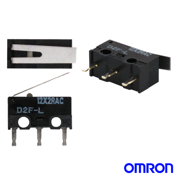 【楽天市場】メール便OK オムロン(OMRON) D2F-L 形D2F極超小形基本スイッチ ヒンジ・レバー形 NN：ANGEL HAM ...