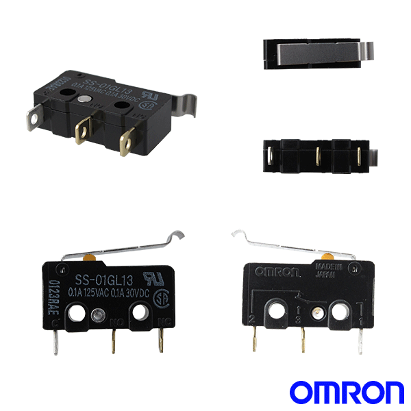 【楽天市場】メール便OK オムロン(OMRON) SS-01GL13 形SS超小形基本スイッチ ヒンジ・アール・レバー形 高耐久性 NN：ANGEL HAM SHOP JAPAN